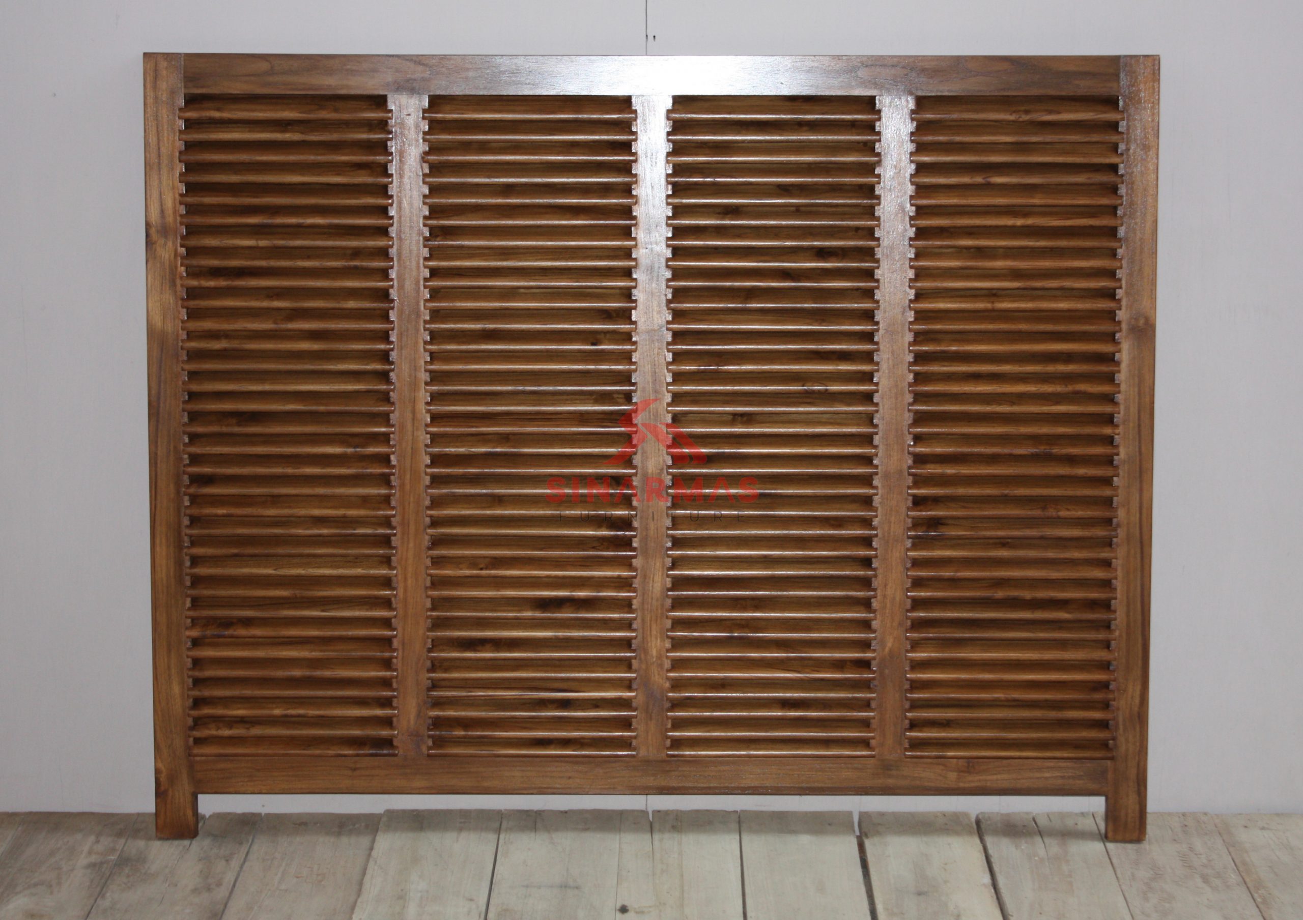 SLATTED Headbord Krepyak - SINARMAS Handcrafted Furniture
